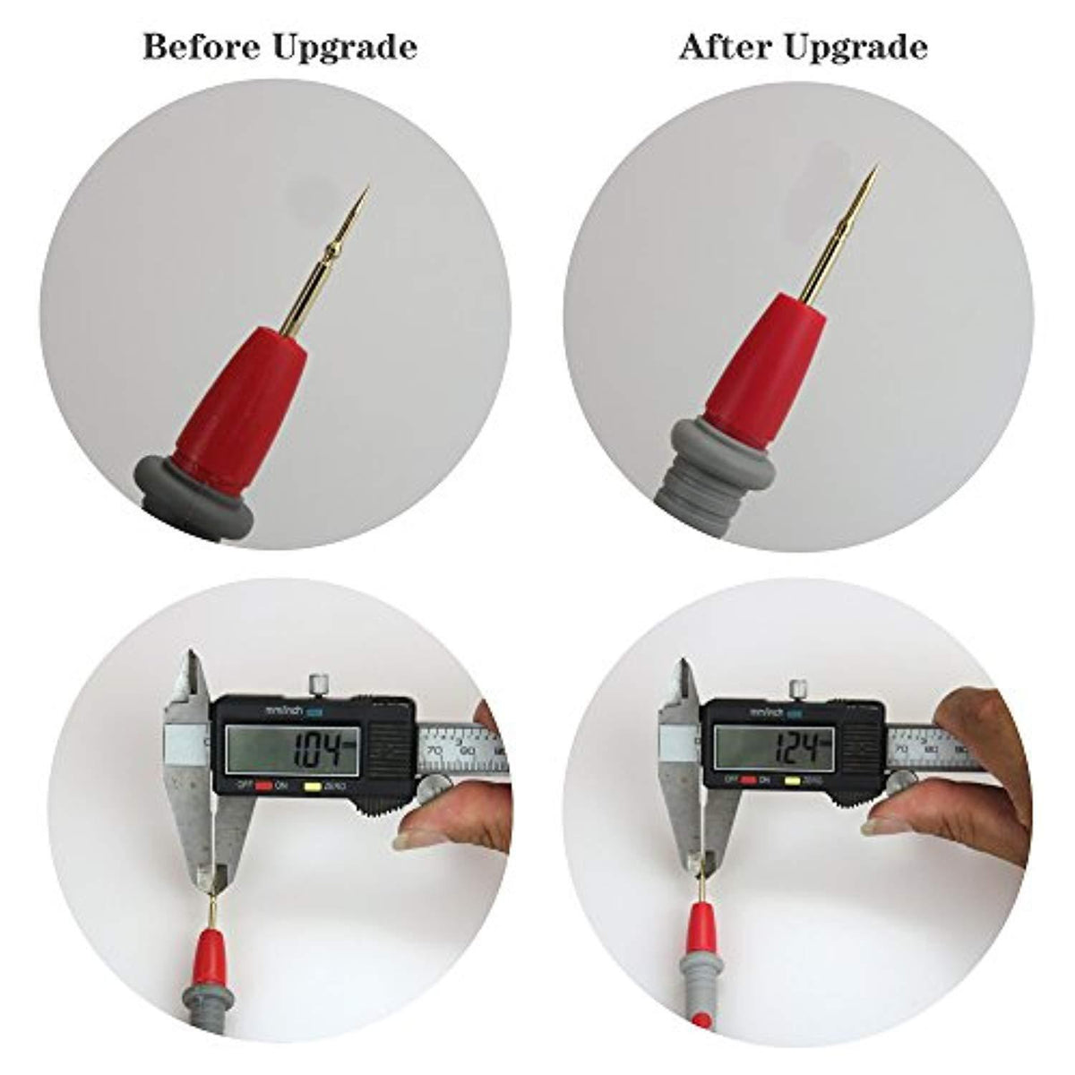 1000V 20A Ultra-sharp Multimeter Meter Tester Needle Point 35″ / 90 cm ...