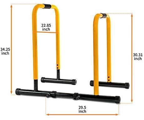 RELIFE REBUILD YOUR LIFE Dip Station Functional Heavy Duty Dip Stands ...