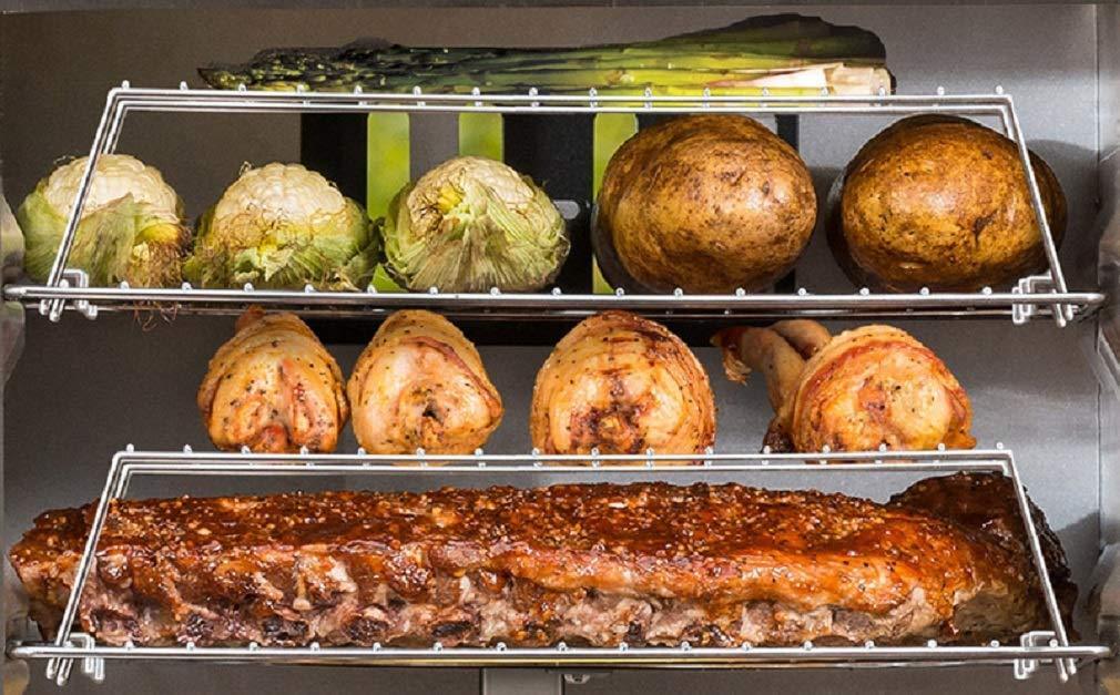 Masterbuilt Mb20092818 Sportsman Elite Smoker Rack Kit, Chrome ...